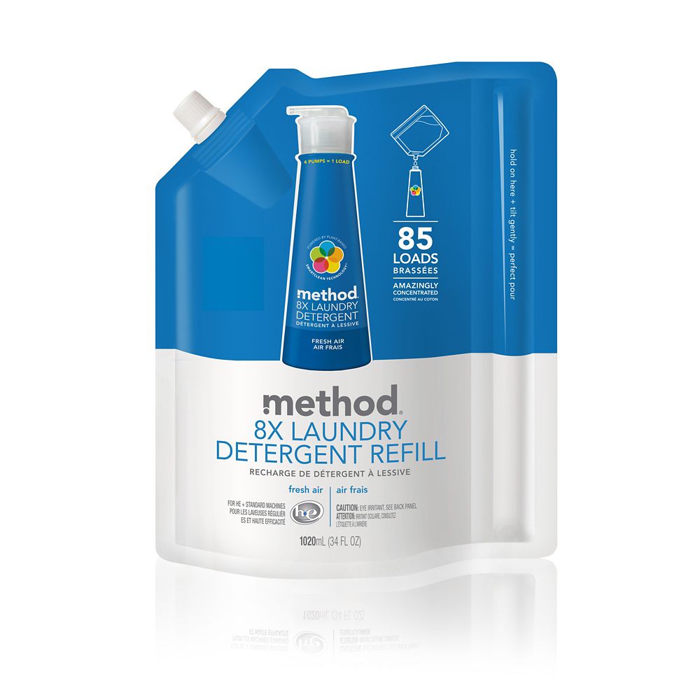 Method Laundry Detergent Refill Fresh Air 85LD | The Home Depot Canada