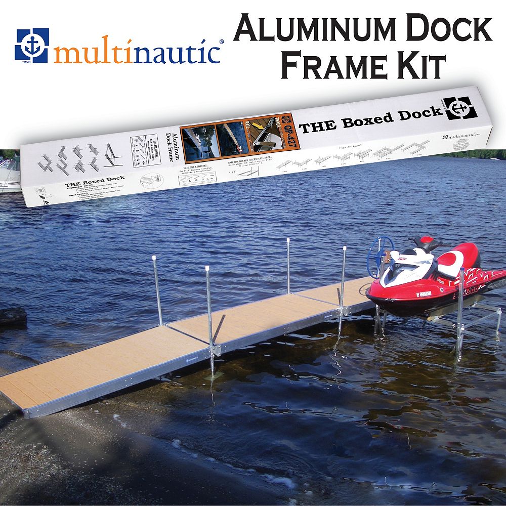 Multinautic Kit de Quai en Aluminium QP-427 4' x 8' | Home Depot Canada