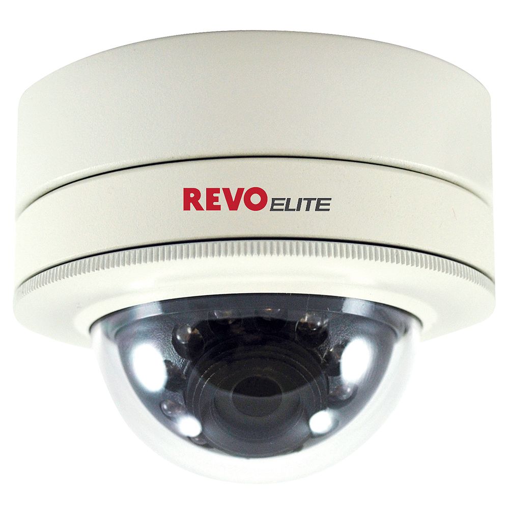 Revo America Elite Professional Mini Vandal Proof Dome Camera with ...