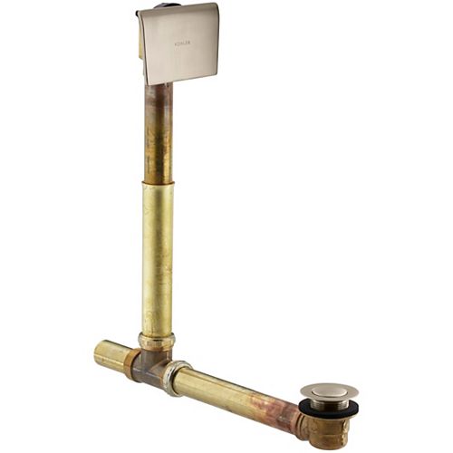 MOEN Lavatory Pop-Up Drain Assembly without Overflow in Brushed Gold ...