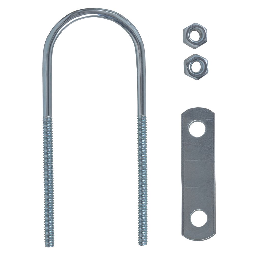 Everbilt 1/4 x 4 x 1-3/8-in U Bolt in Zinc - 1pc | The Home Depot Canada Everbilt 1/4 x 4 x 1-3/8-in U Bolt in Zinc - 1pc | The Home Depot Canada