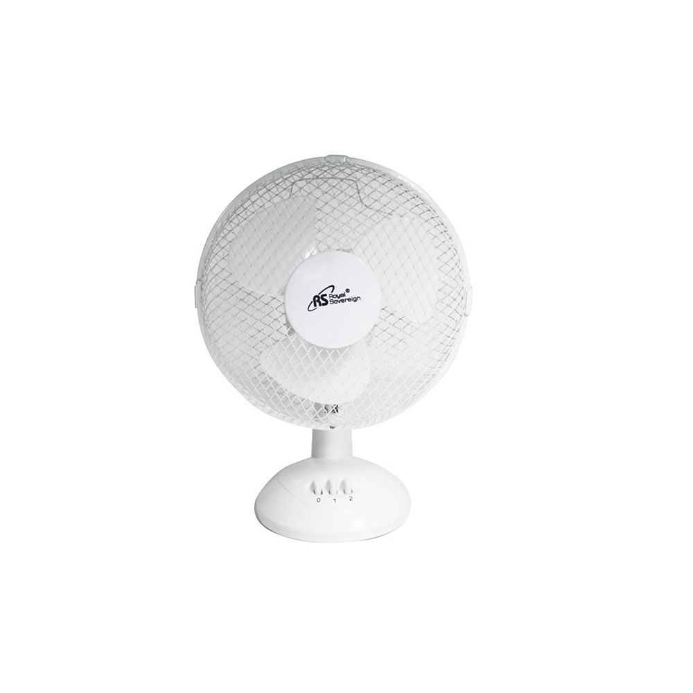 Royal Sovereign 9 Inch Desk Fan - White | The Home Depot Canada