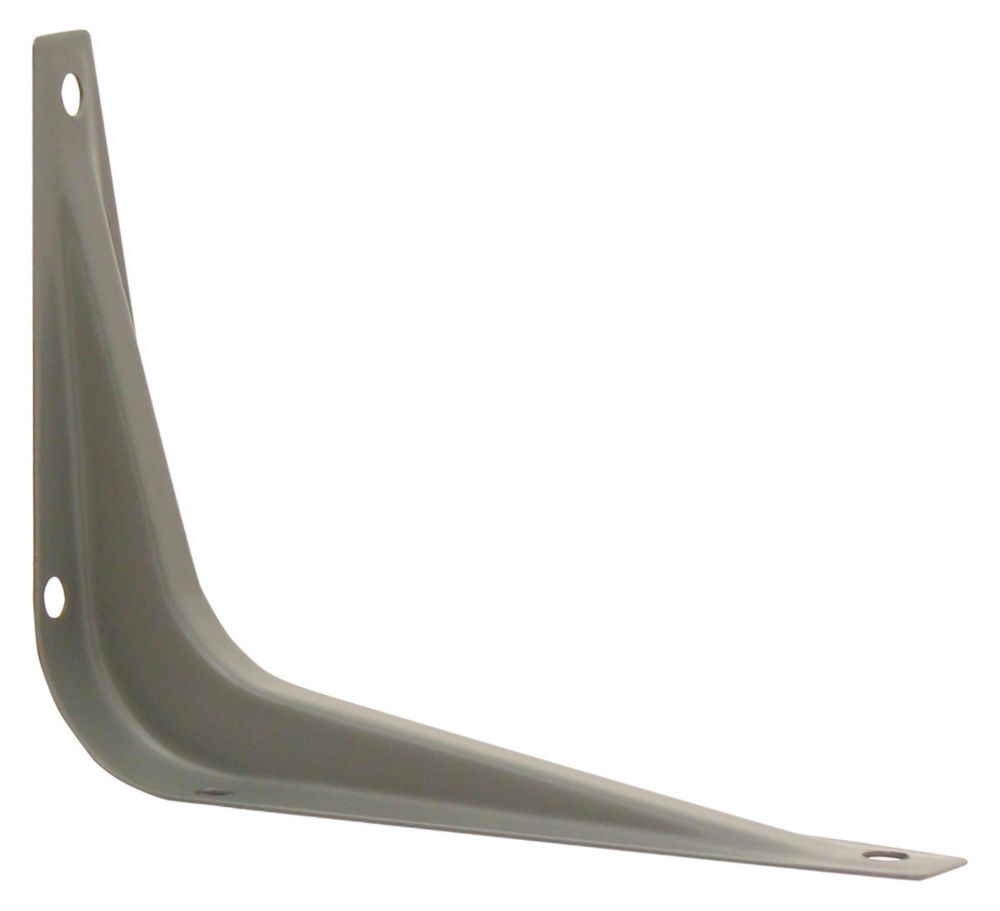 Everbilt 3-Inch x 4-Inch Shelf Bracket Grey - 1 PC | The Home Depot Canada