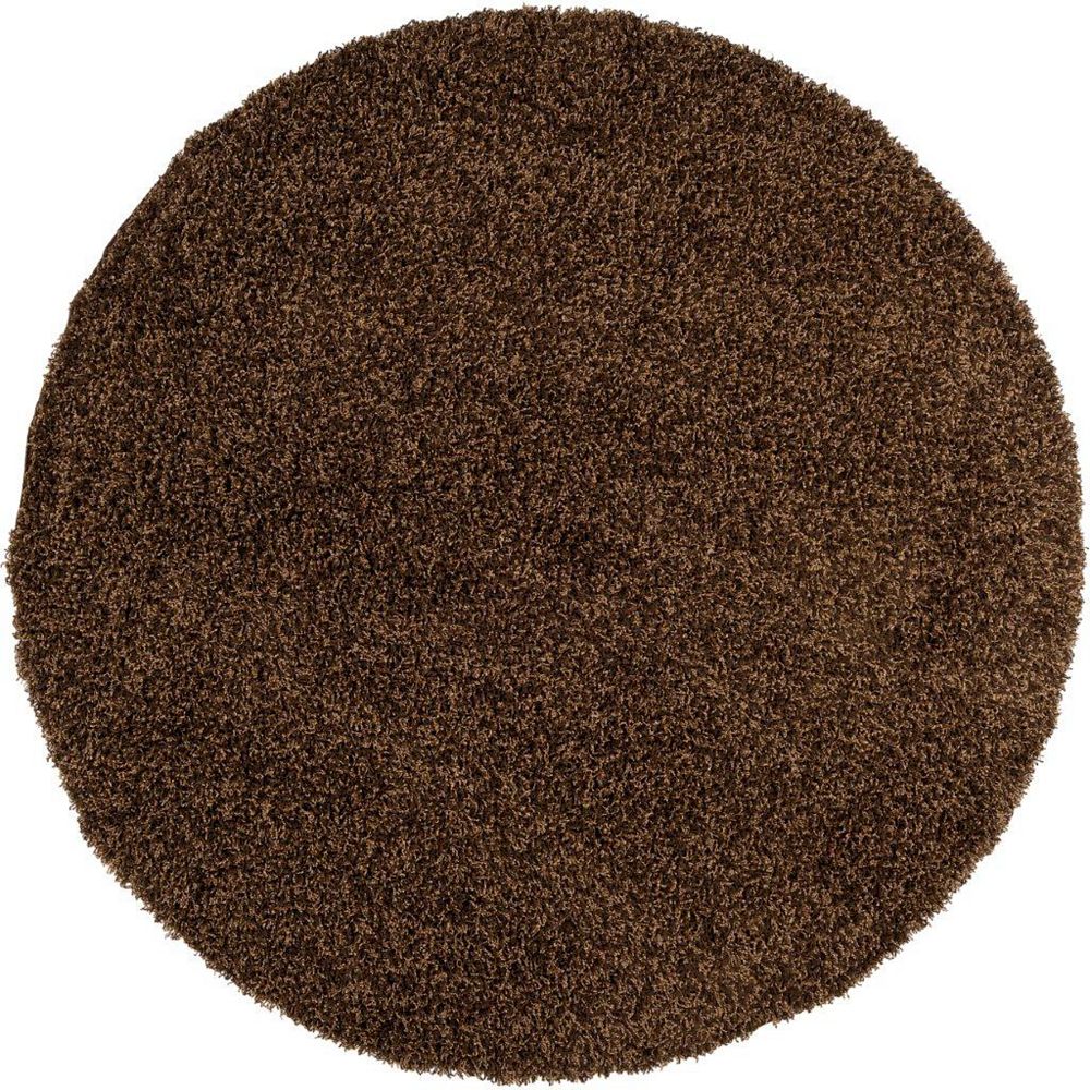 Artistic Weavers Oderen Brown 6 ft. x 6 ft. Round Area Rug | The Home ...