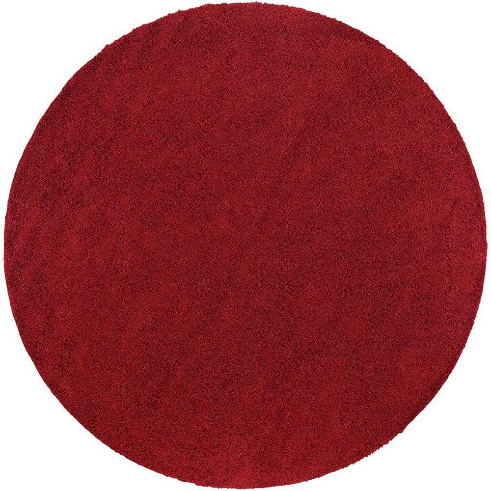 Artistic Weavers Nancray Red 9 ft. x 9 ft. Round Area Rug | The Home ...