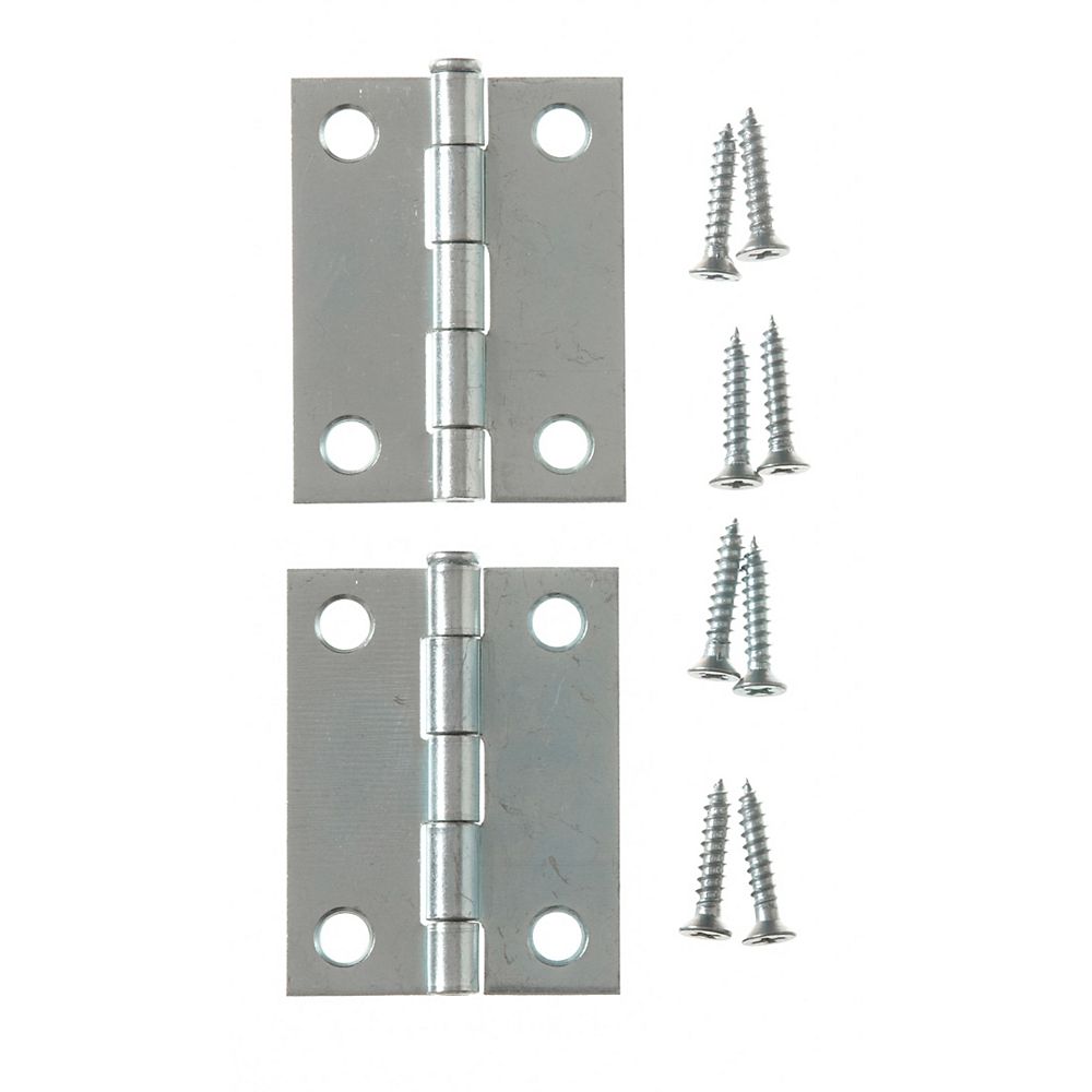 Everbilt 2 Inch Zinc Narrow Hinge Loose Pin (2-Pack) | The Home Depot ...