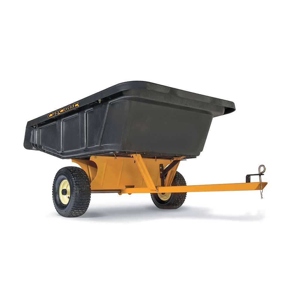 Cub Cadet SmartCART 800 lb. Poly Cart for Riding Mowers | The Home ...