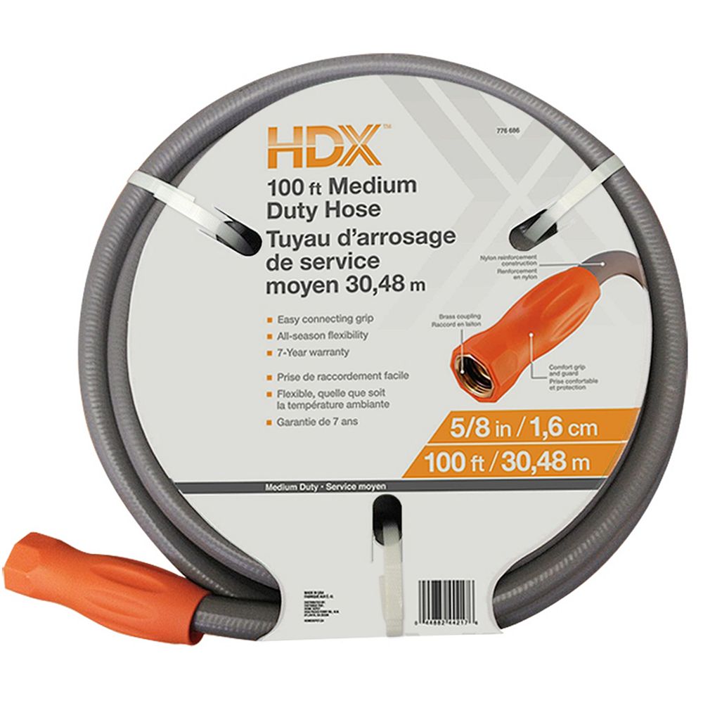 HDX 100 ft. Medium-Duty Hose | The Home Depot Canada