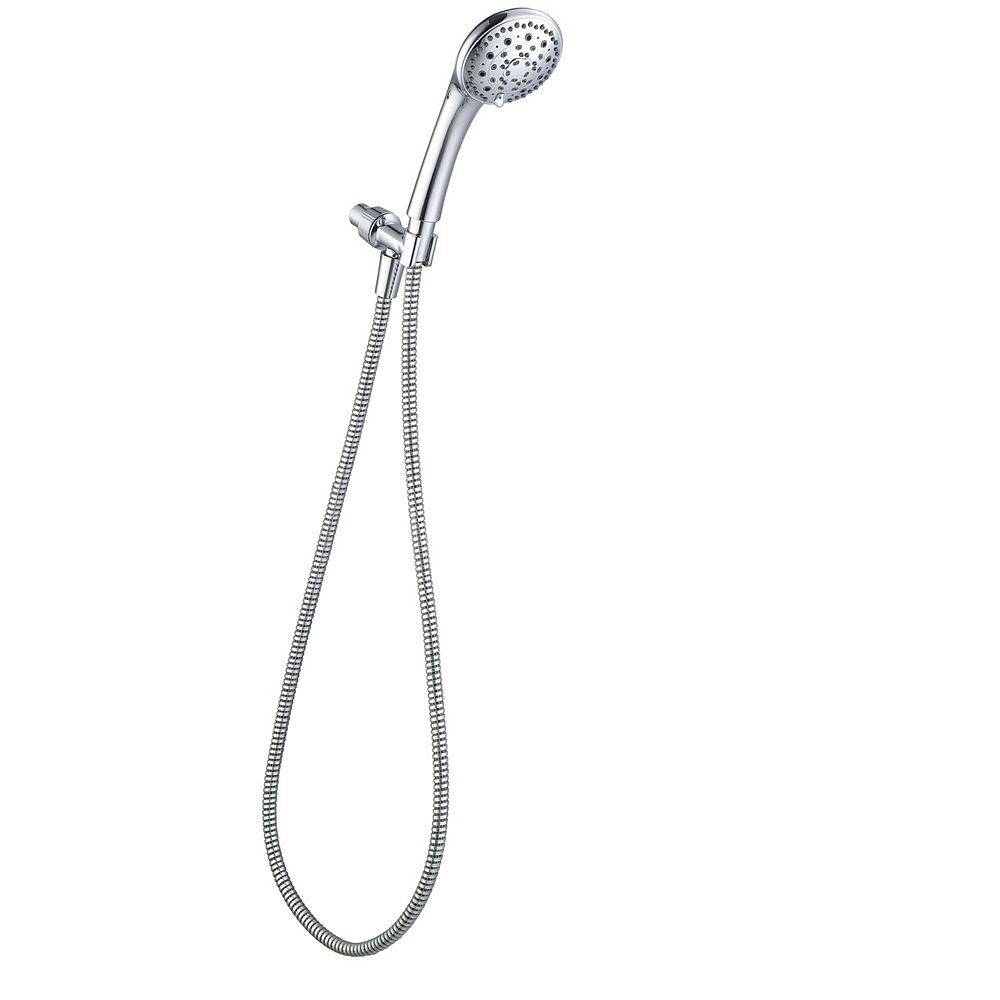 Glacier Bay 6-Spray Hand Shower in Chrome | The Home Depot Canada