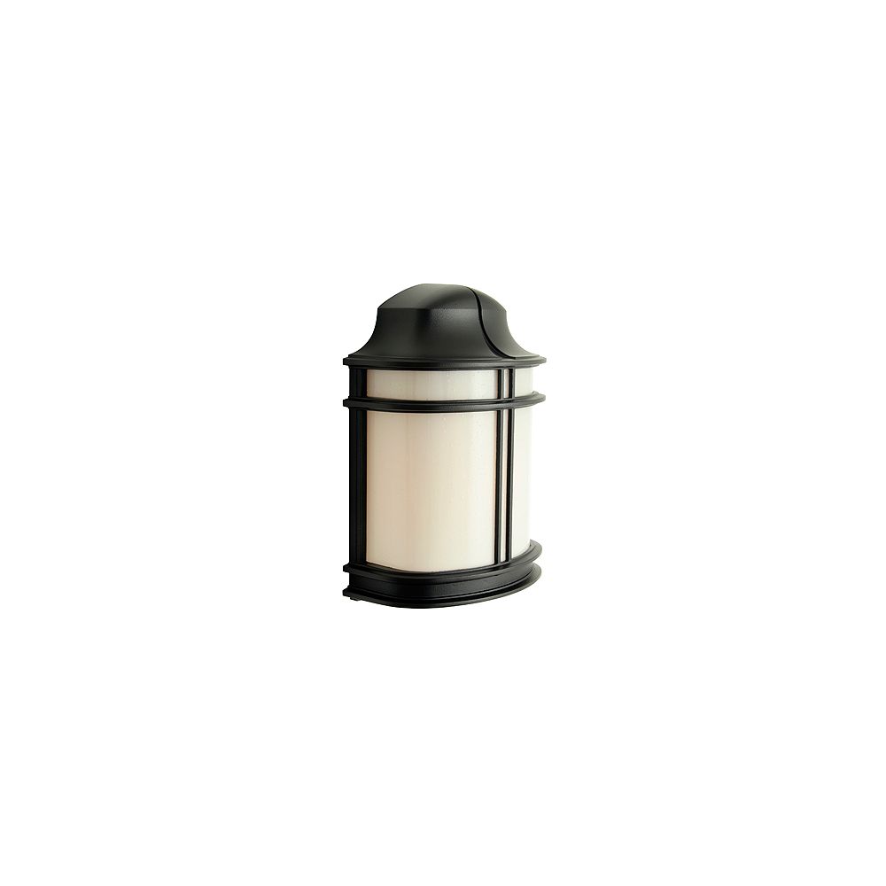 Snoc Vintage, Half Wall Mount, White Acrylic Diffuser, Black | The Home ...