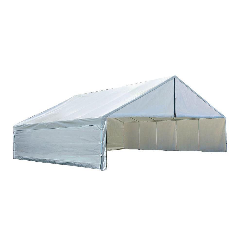ShelterLogic Ultra Max 30 ft. x 40 ft. White Industrial Canopy ...