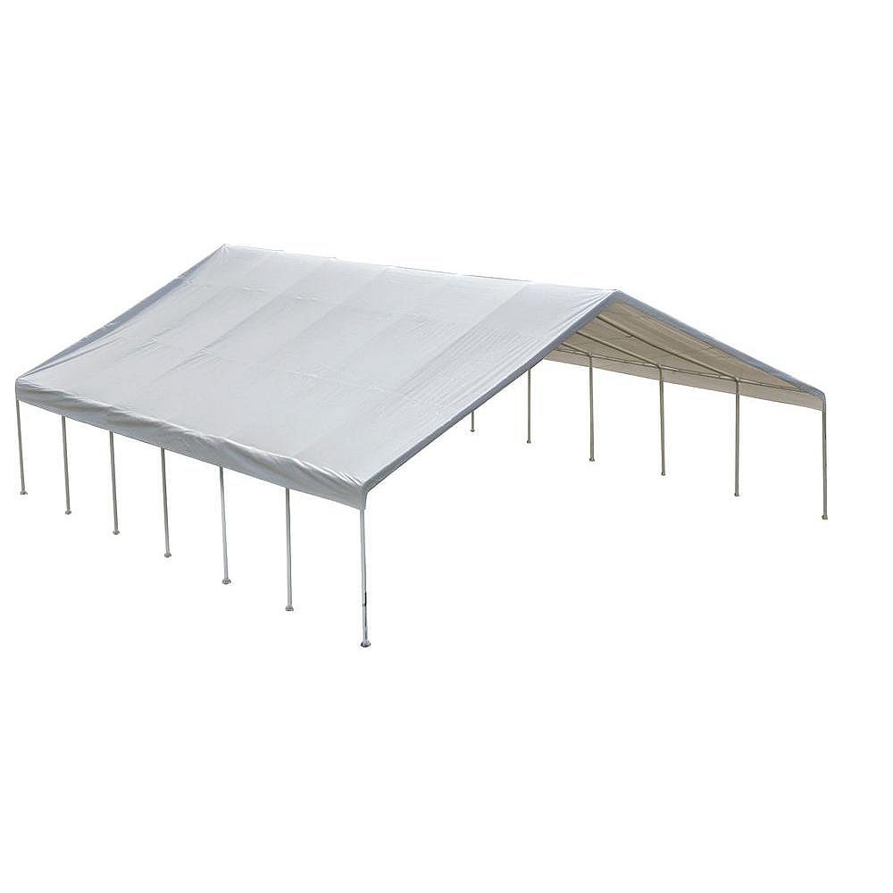 ShelterLogic Ultra Max 30 ft. x 40 ft. White Industrial Canopy | The ...
