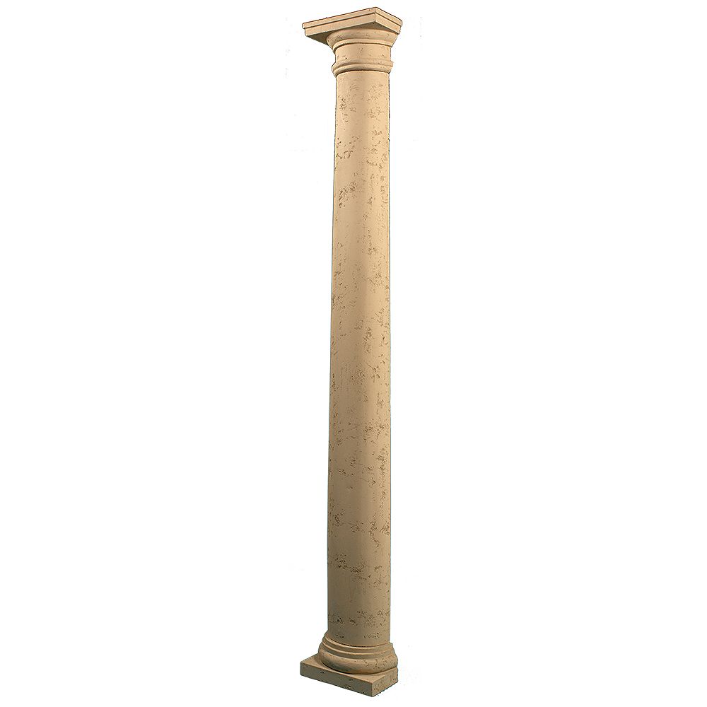 Fypon Half Stone Column Kit Tapered | The Home Depot Canada