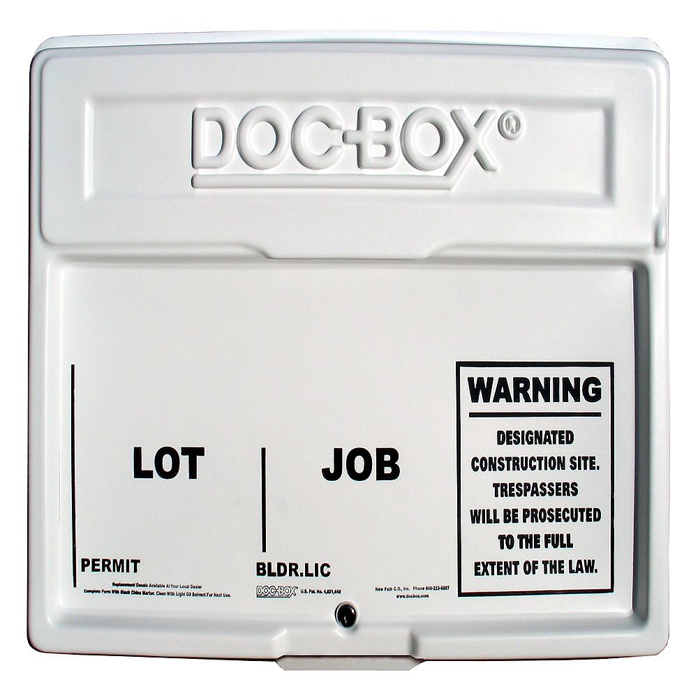 Doc-Box Standard Doc-Box with Lock (SDB/L) | The Home Depot Canada Doc-Box Standard Doc-Box with Lock (SDB/L) | The Home Depot Canada