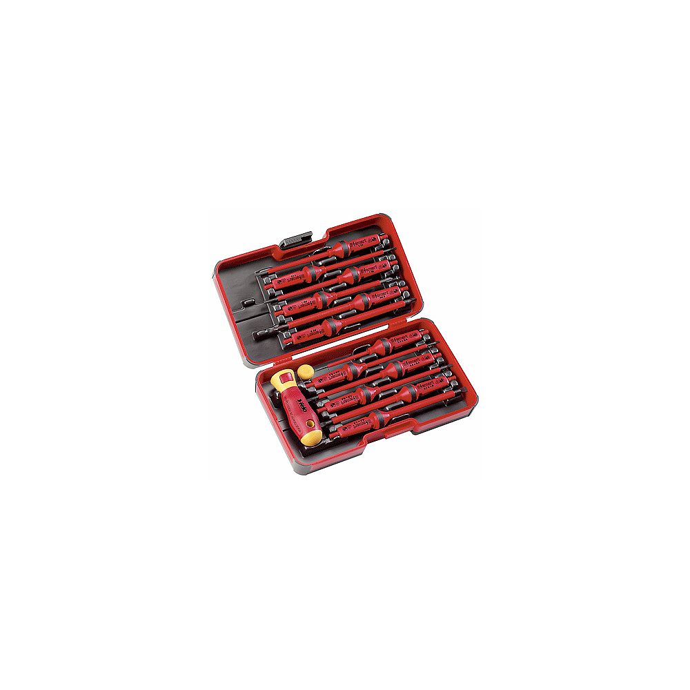 Felo E-Smart Insulated Screwdrivers Set with 12 Interchangeable Blades ...