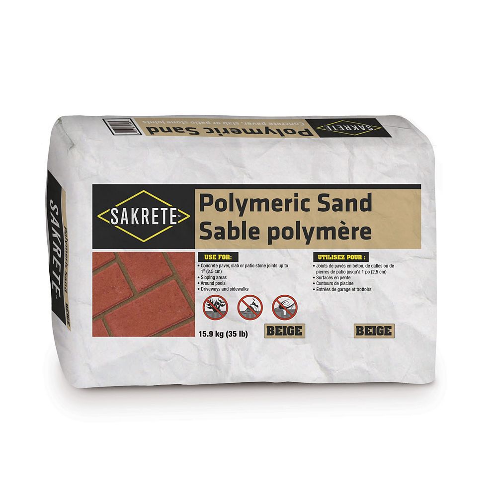 Oldcastle Sable Polymere Sakrete beige | Home Depot Canada