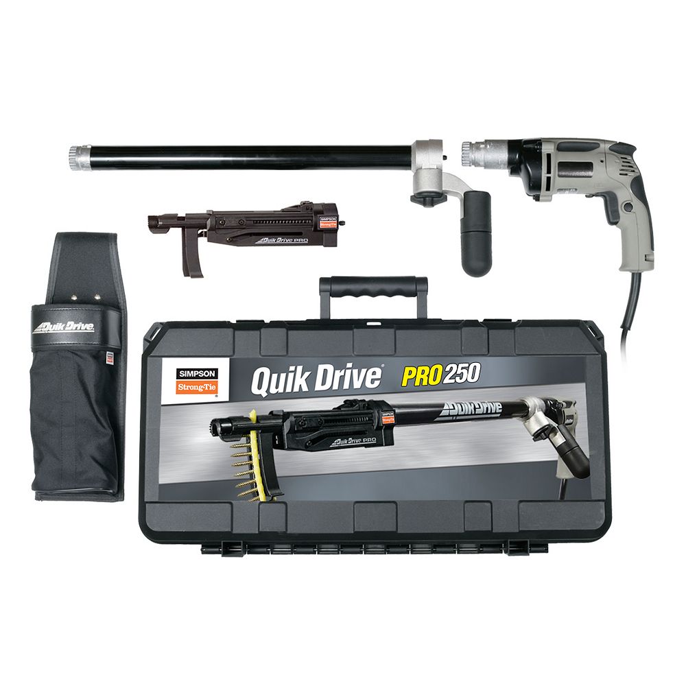 Simpson Strong-Tie PRO250 Quik Drive System for Milwaukee 2500 RPM ...