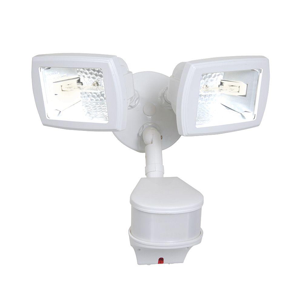All-Pro 270 Motion Activated 300w Twin White Halogen Security ...