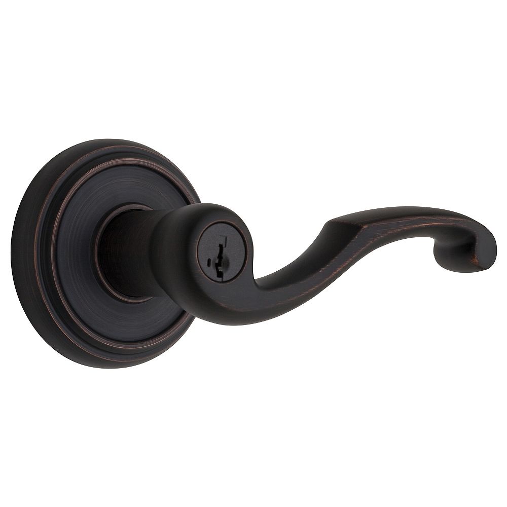 Weiser Maya Venetian Bronze Entry Lever | The Home Depot Canada
