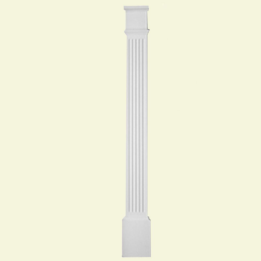 Fypon 1 1/4-inch x 5 1/4-inch x 90-inch Primed Polyurethane Fluted ...