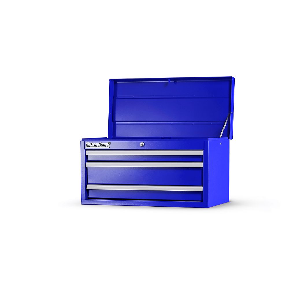 International 27-inch 3-Drawer Top Chest in Blue | The Home Depot Canada
