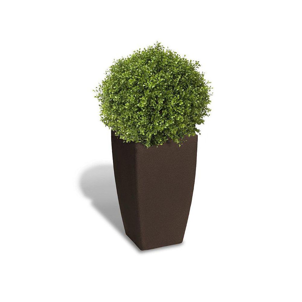 Algreen Products Madison Planter in Brownstone | The Home Depot Canada