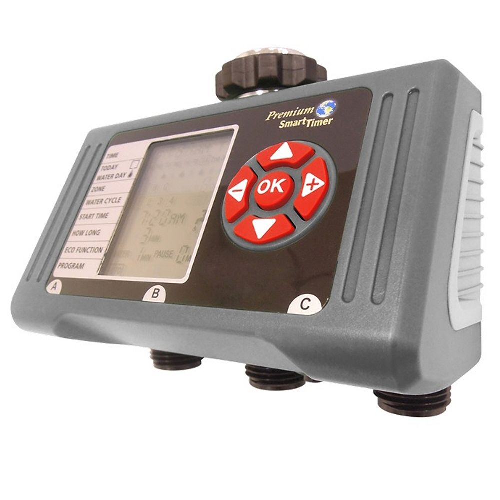 Rainwave Minuterie darrosage électronique à 3 zones | Home Depot Canada