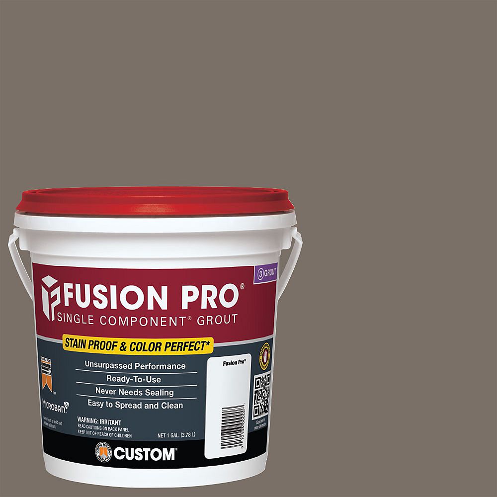 Custom Building Products Fusion Pro #185 New Taupe 1 Gal. Single ...
