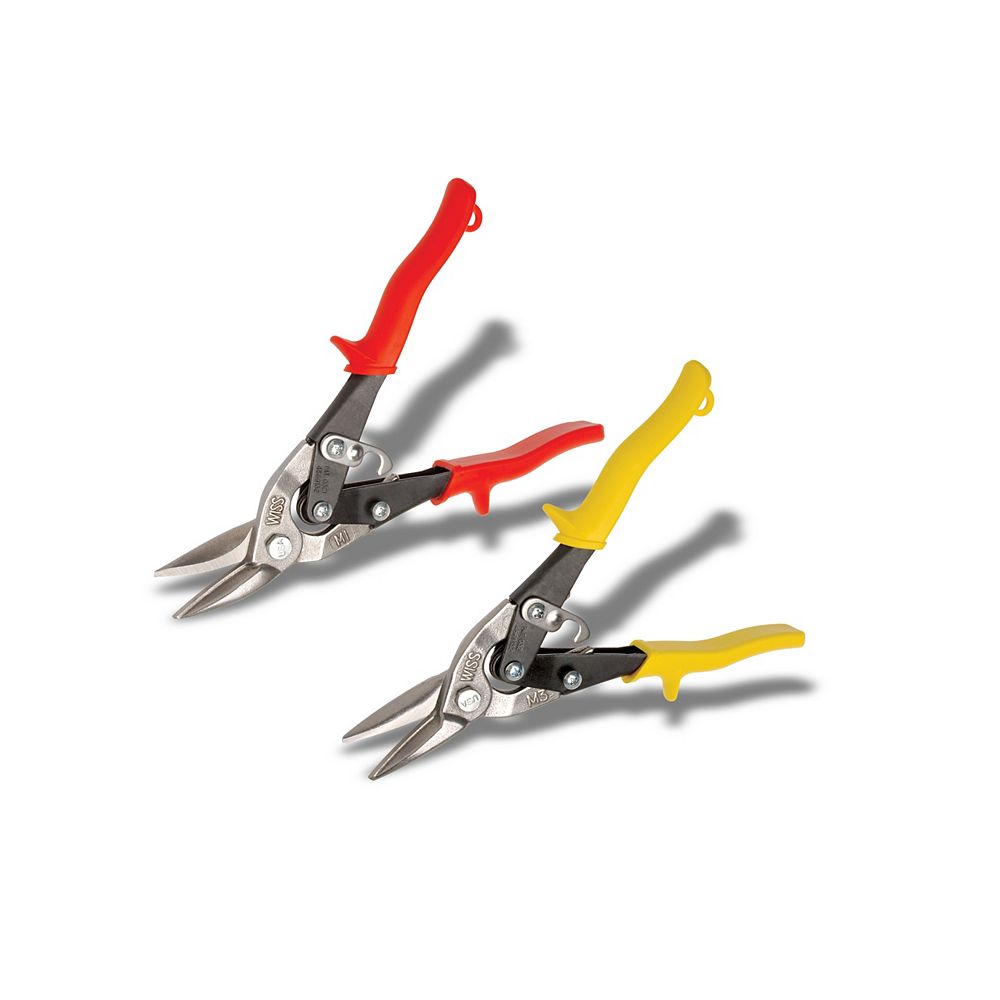 Wiss 2-Piece Aviation Snips Set (M1R and M3R) | The Home Depot Canada