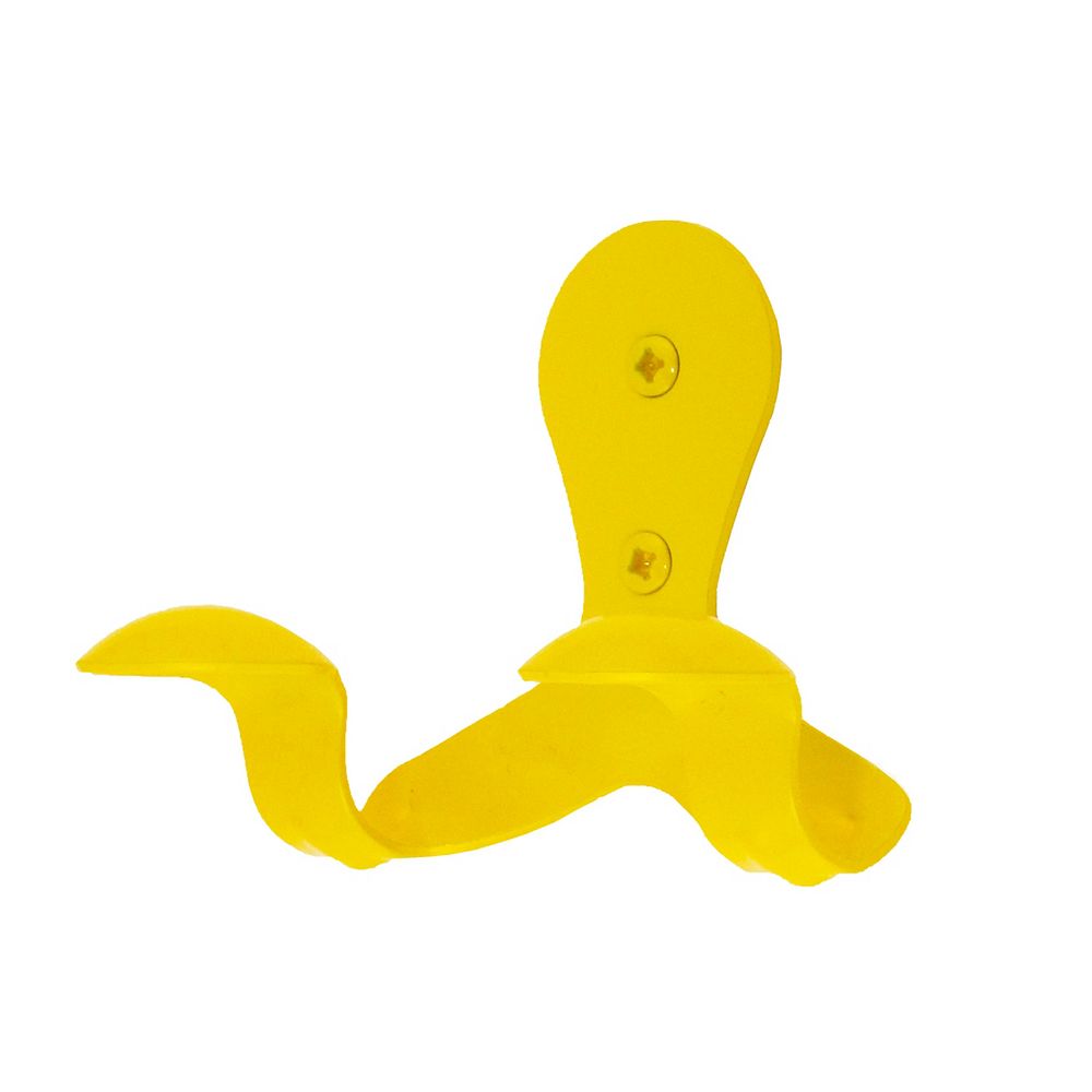 Klassen Smart Hooks Sunburst yellow double hook | The Home Depot Canada