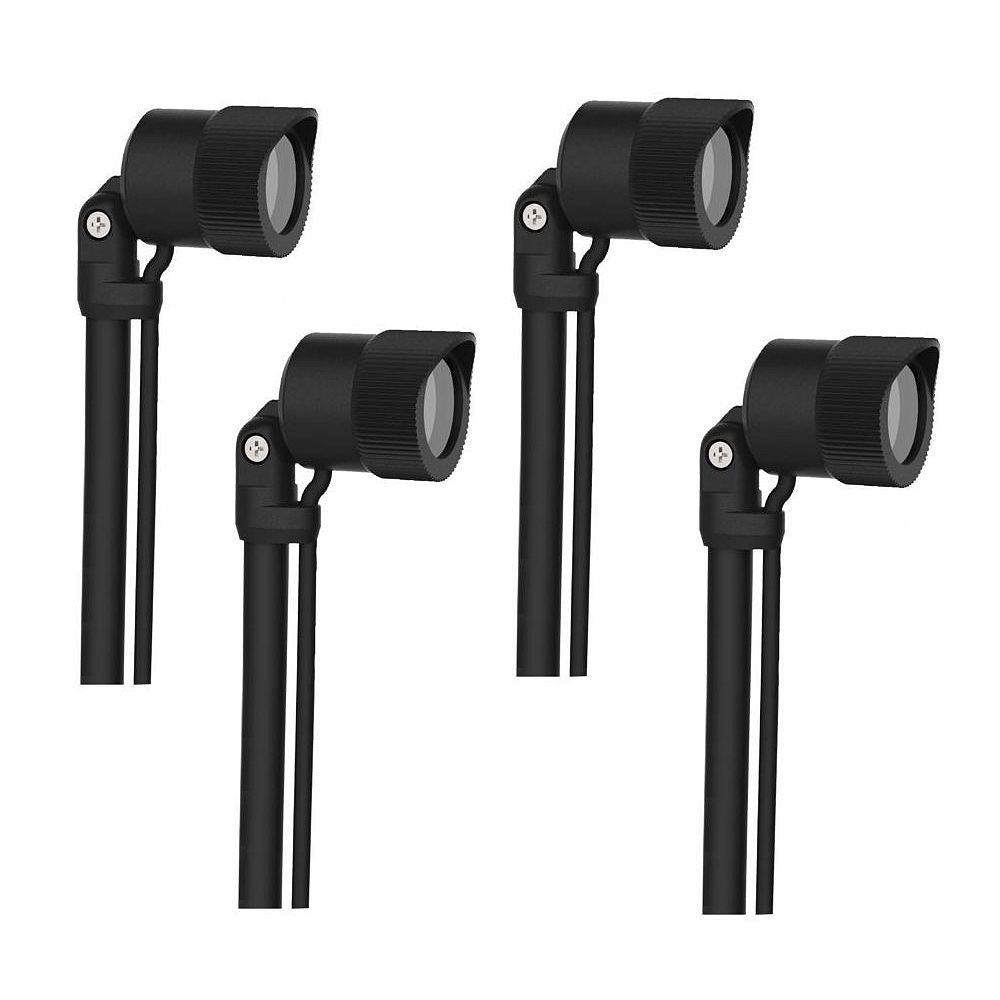 Paradise Multi colour LED Nano Spot Light (4-Pack) | The Home Depot Canada