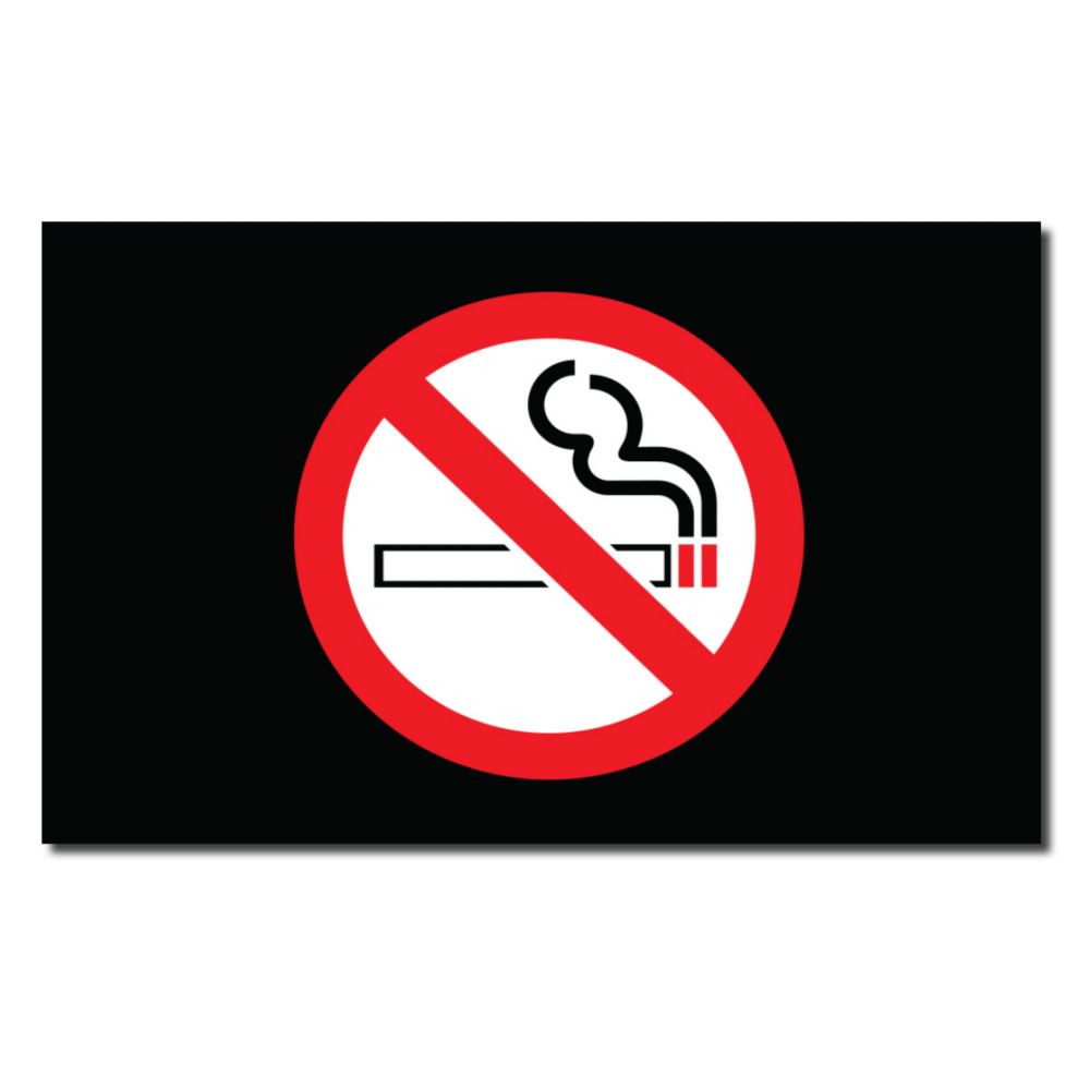 Hillman Affiche 8 X 12 - Symbole International "Ne Pas Fumer" | Home ...