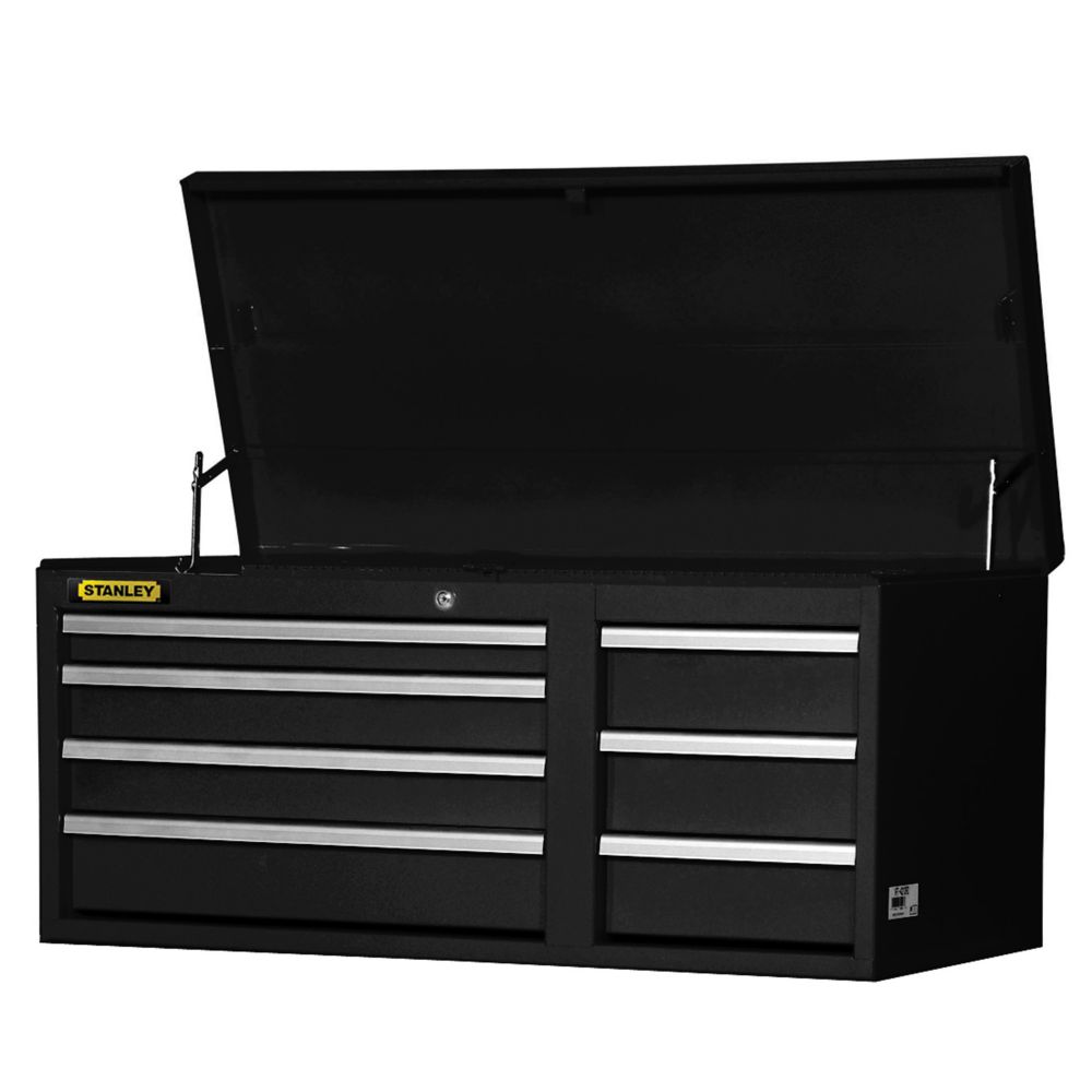 STANLEY 42-Inch 7-Drawer Chest in Black | The Home Depot Canada