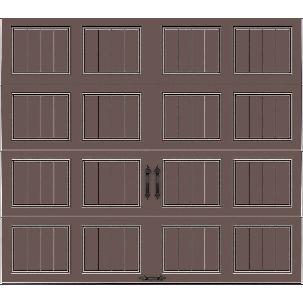 Clopay Gallery Collection 8 ft. x 7 ft. 18.4 R-Value Intellicore ...