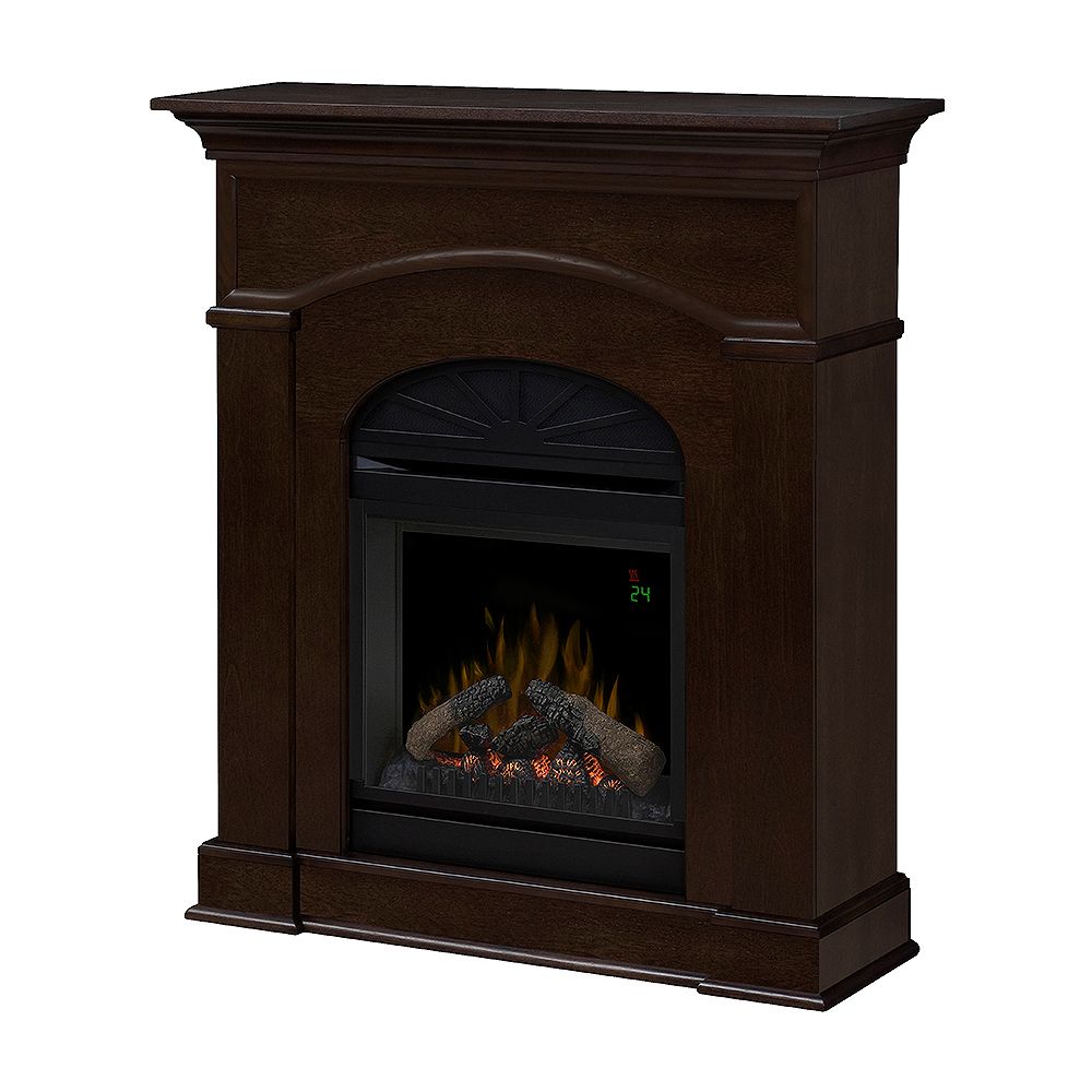 Dimplex Bronte Electric Fireplace with 20 In. Firebox with Remote In an ...