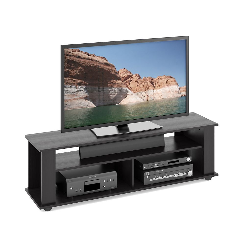 Corliving Bakersfield Ravenwood 58-inch x 18-inch x 15-inch TV Stand in ...