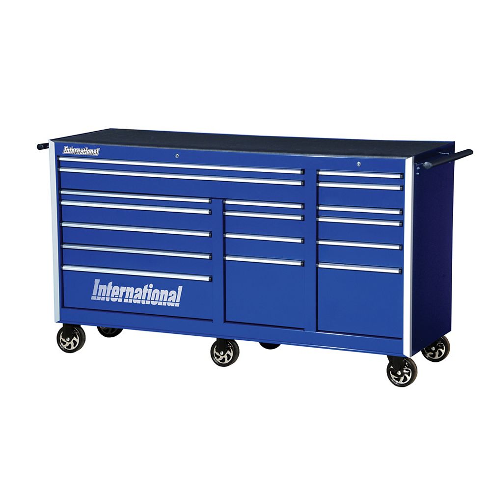 International Professional Series 75-inch 17-Drawer Deep Tool Cabinet ...