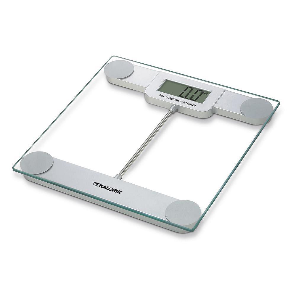 Kalorik Pèse-personne électronique "Precision" avec plateforme en verre ...