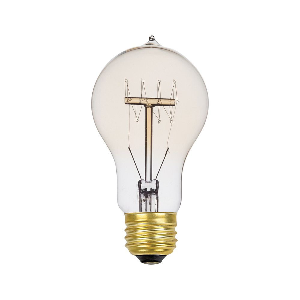 Globe Electric 60 Watt Incandescent E26 Base A19 Edison Vintage Quad