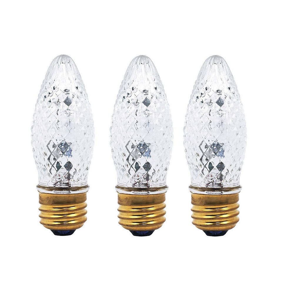 Globe Electric 50 Watt Hand Cut Crystalina MB19 Halogen Light Bulb ...