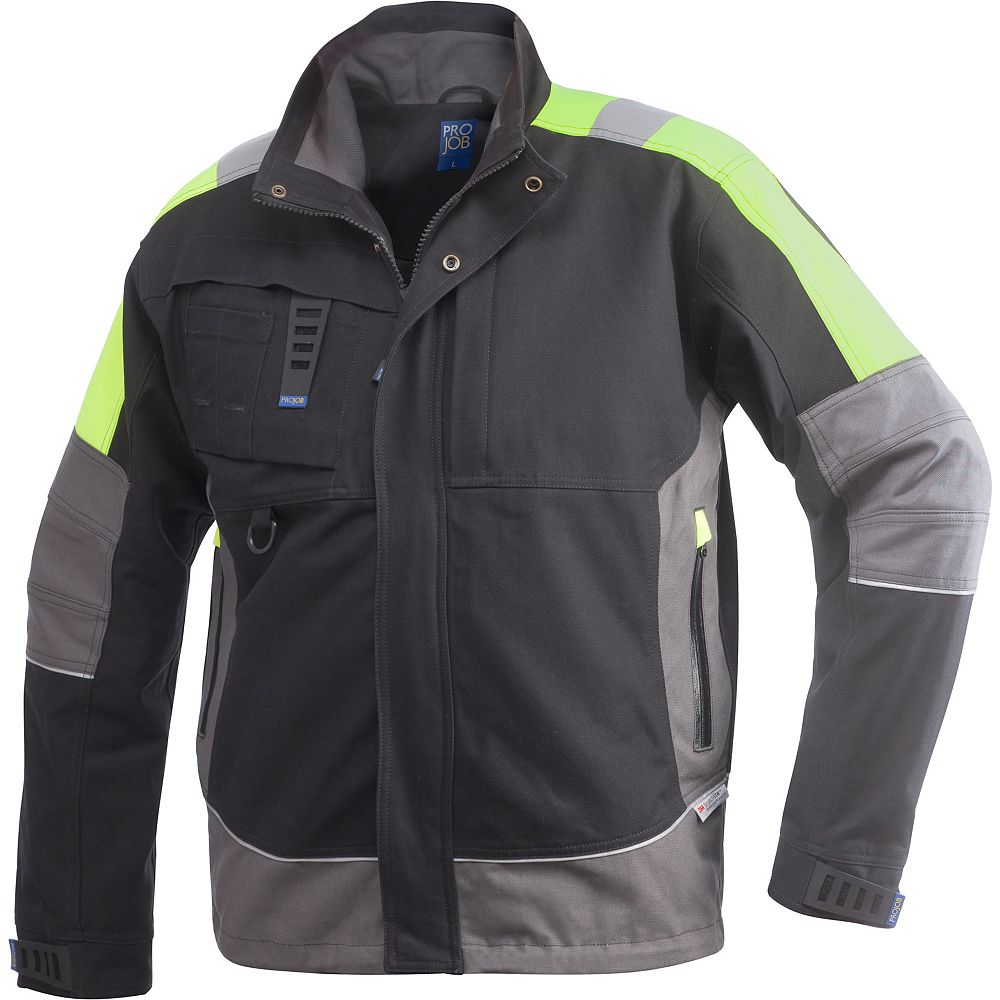 Projob Swedish Workwear Spring Summer All Purpose Vis Men's Work Jacket ...