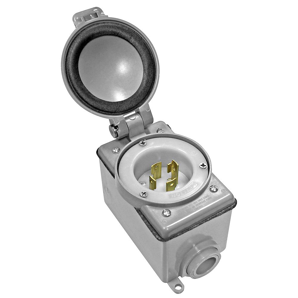 Leviton 30A Generator Inlet Kit | The Home Depot Canada