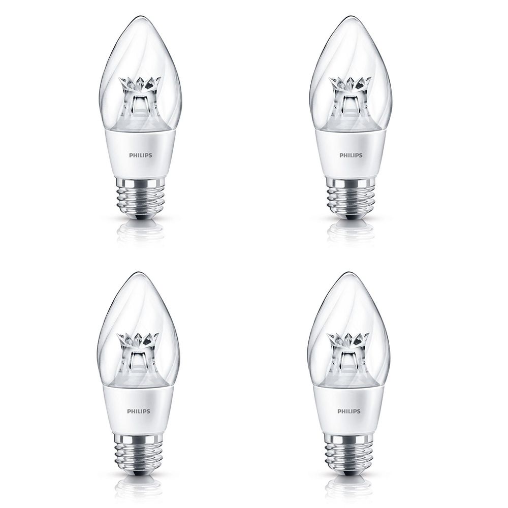 Philips LED 60W Postlight Chandelier Medium Base Soft White Warm Glow ...