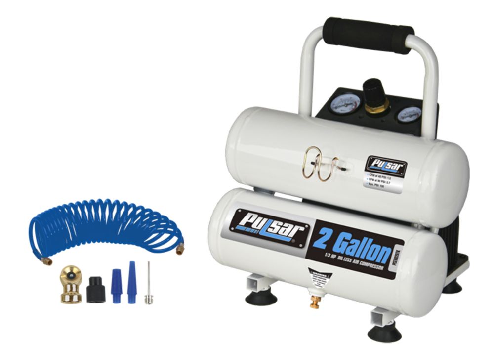 Pulsar Twin Tank 2 Gallon Air Compressor | The Home Depot Canada