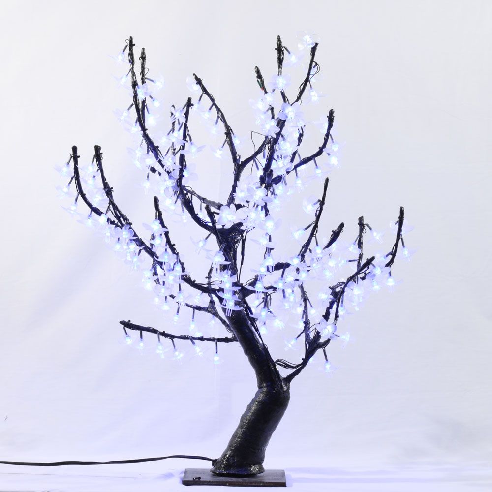 Hi-Line Gift 32 -inch White LED Lighted Tree with 196 LEDs, AC Adaptor ...