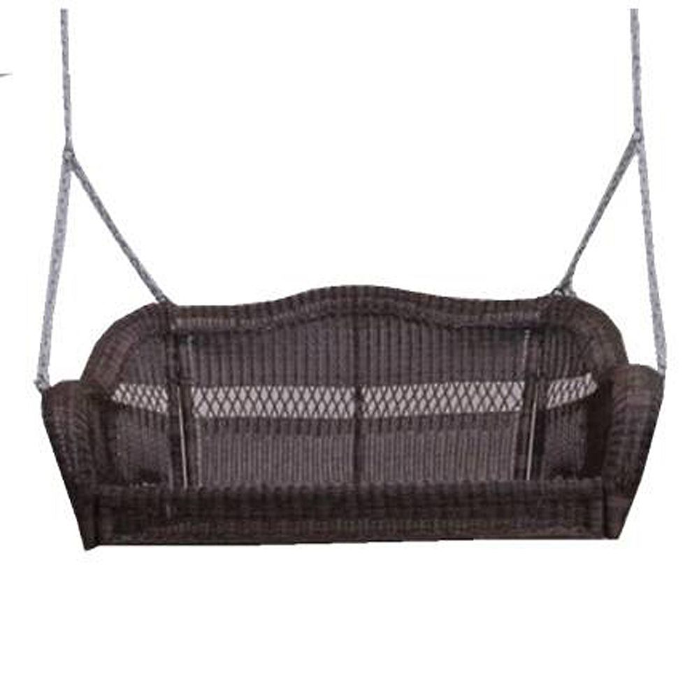 Henryka PVC Wicker Porch Swing | The Home Depot Canada