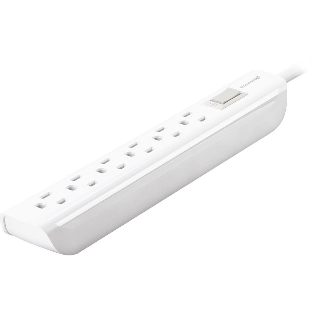 360 Electrical Villa 6 Outlet Powerstrip 3' Cord | The Home Depot Canada