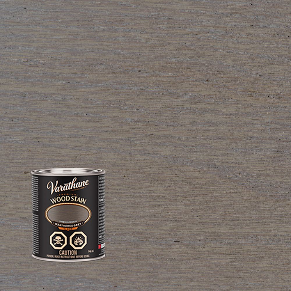Varathane Premium Premium Oil-Based Interior Wood Stain in Weathered ...