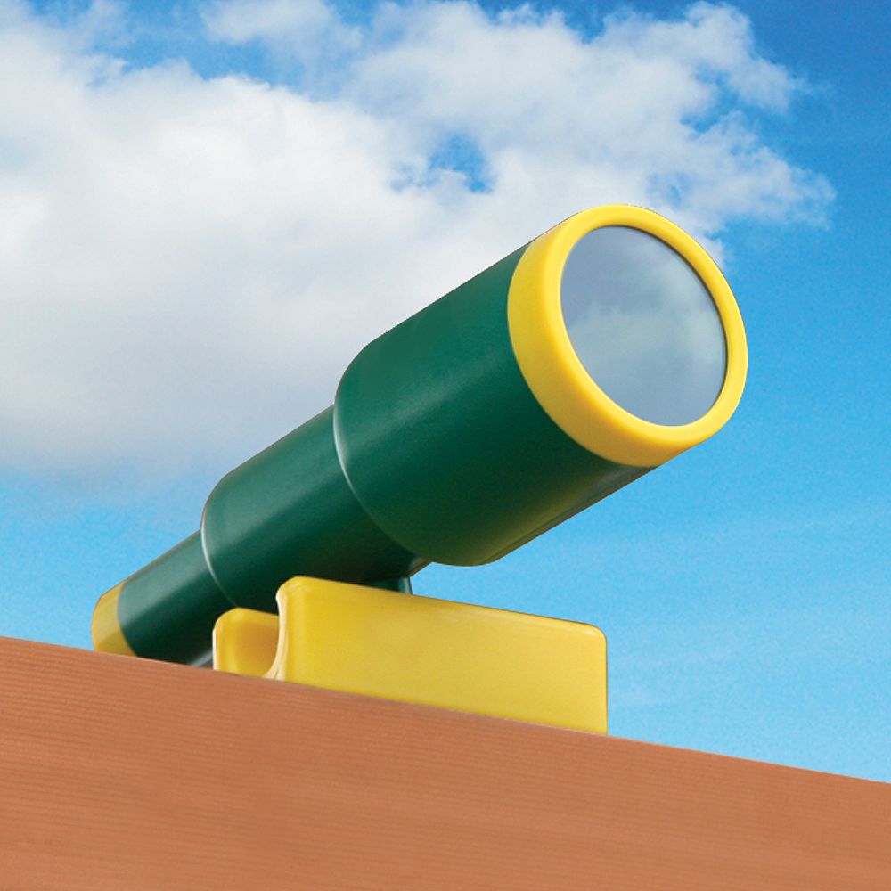 Big Backyard Green and Yellow Play Telescope | The Home Depot Canada