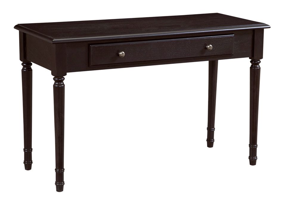 Renovations By Thomasville 1-Drawer Writing Desk In Midnight Black ...